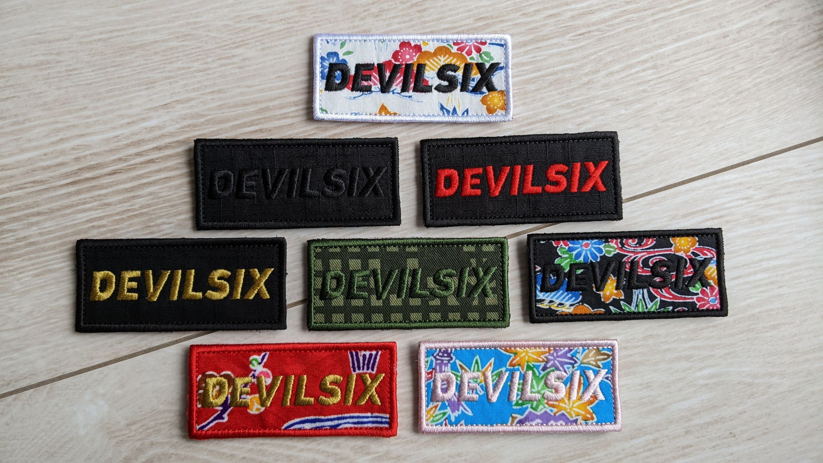 DEVILSIX x GOAT COLLAB OKINAWA DESIGN LOGO PATCH - VERSION 2 – DEVILSIX