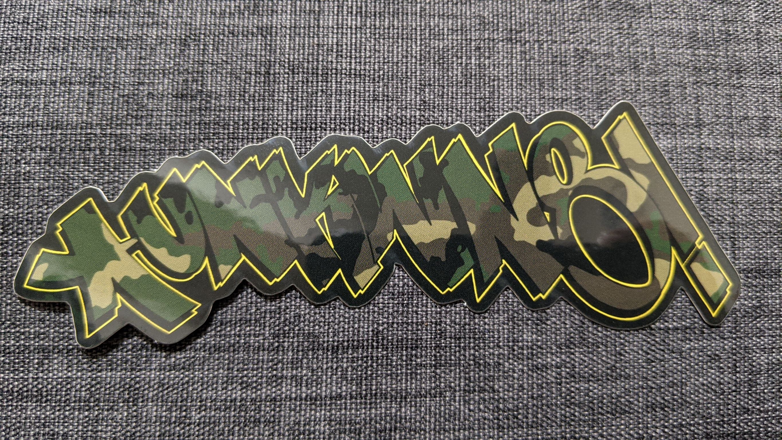 UNKWN8 - Multicam Tag Sticker – DEVILSIX