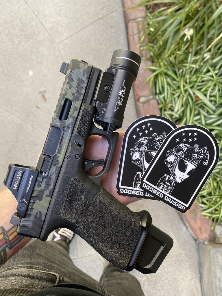 DOOMED DIVISION - Visitor Sticker – DEVILSIX