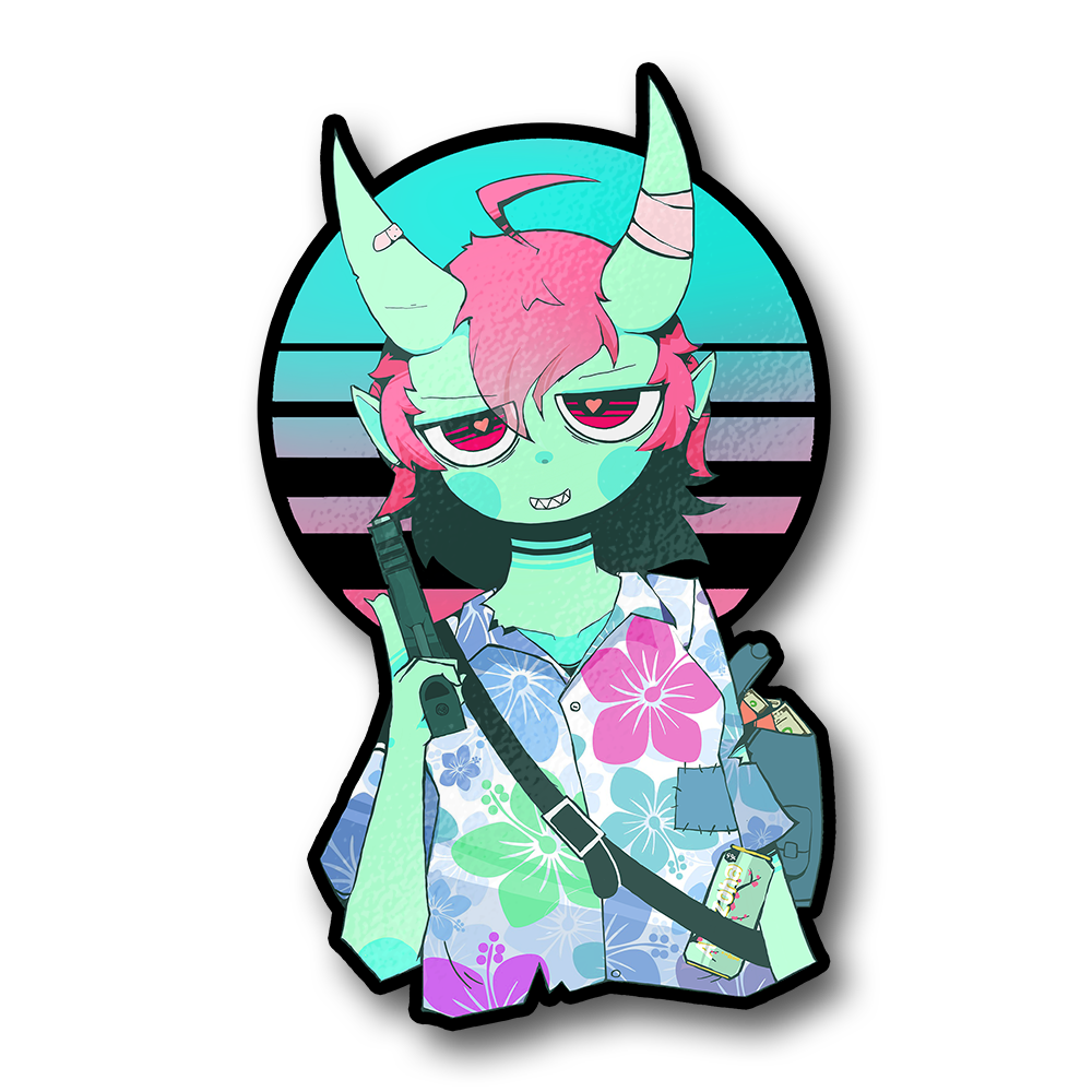 WAIFU DYNAMICS - KEEB STICKER – DEVILSIX