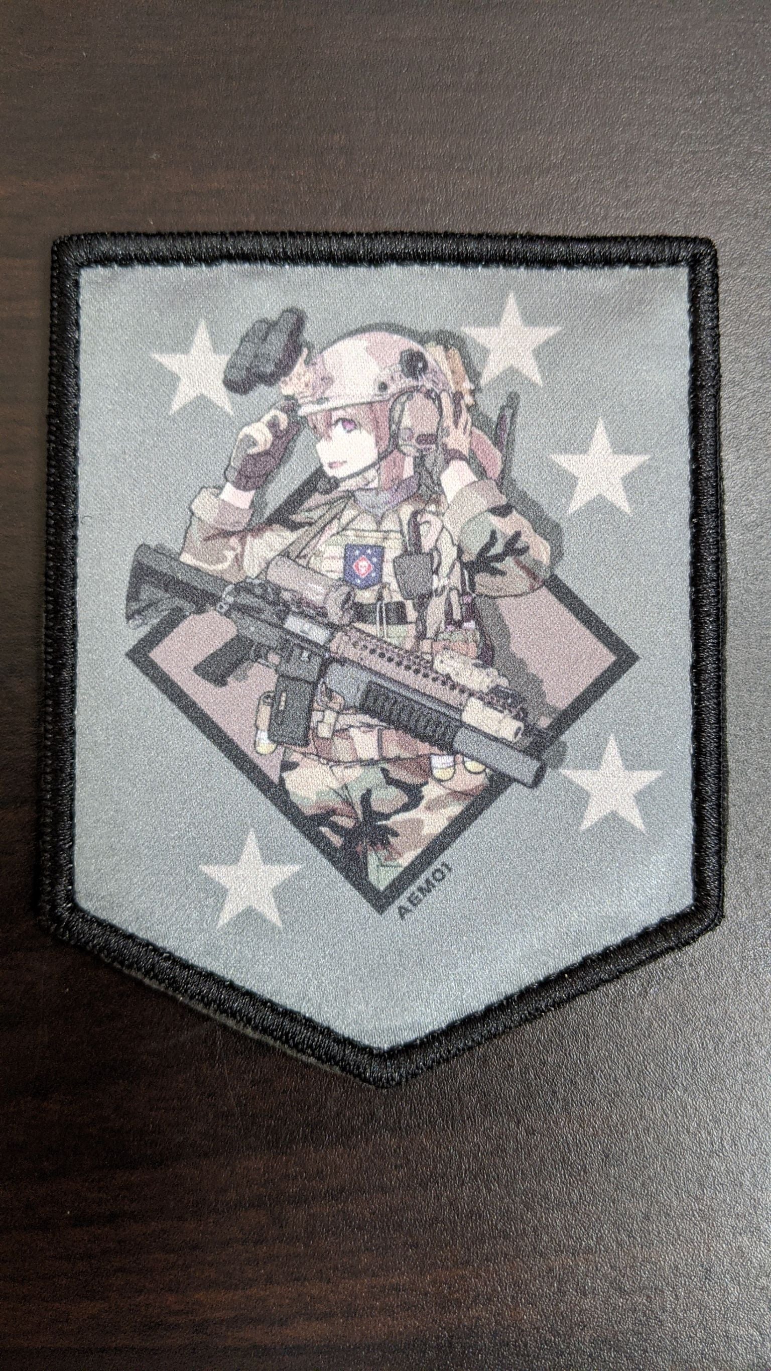WAIFU DYNAMICS - MARSOC-CHAN MILITARY COLORS PATCH – DEVILSIX