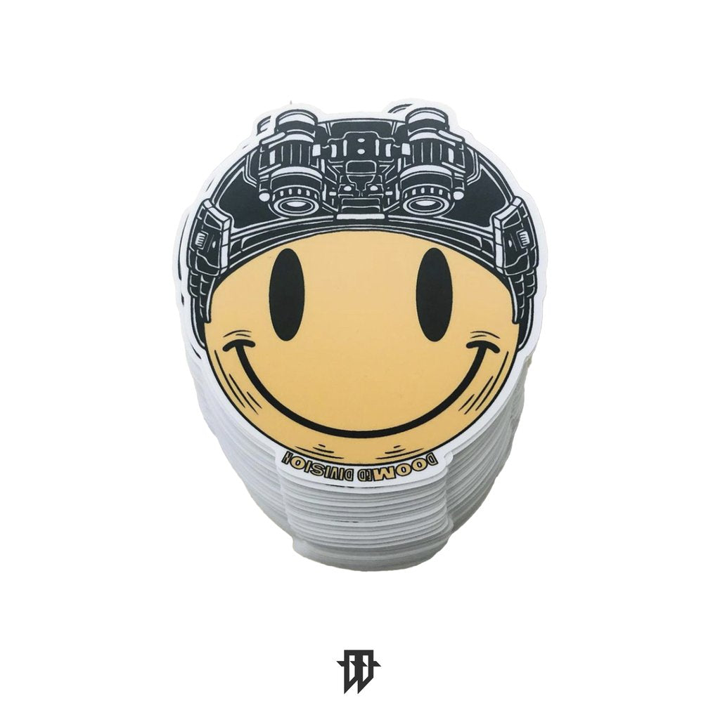 DOOMED DIVISION - Happy NVG Sticker – DEVILSIX