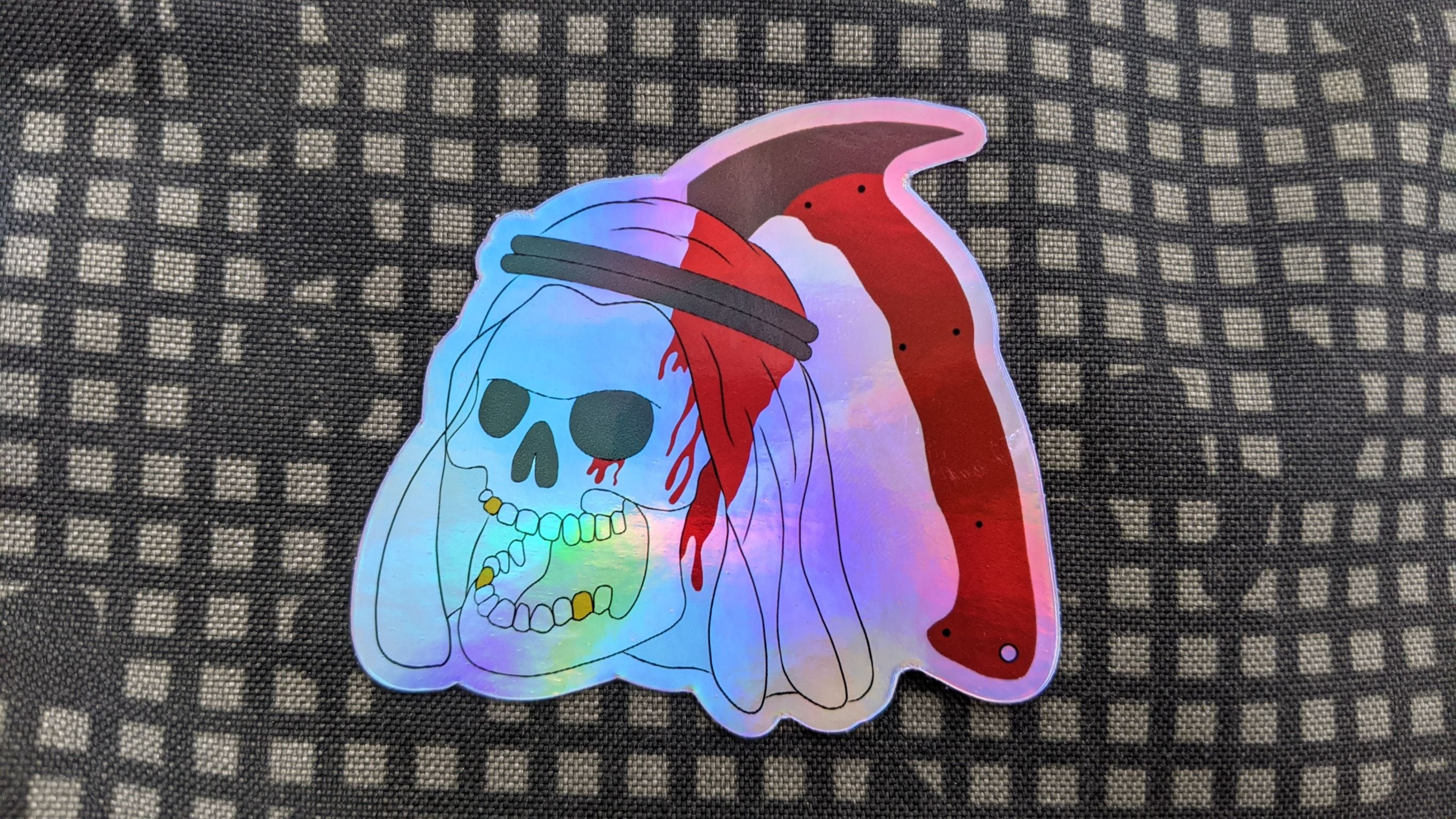Carpe Noctem Gear - Desert Tomahawk Sticker – DEVILSIX