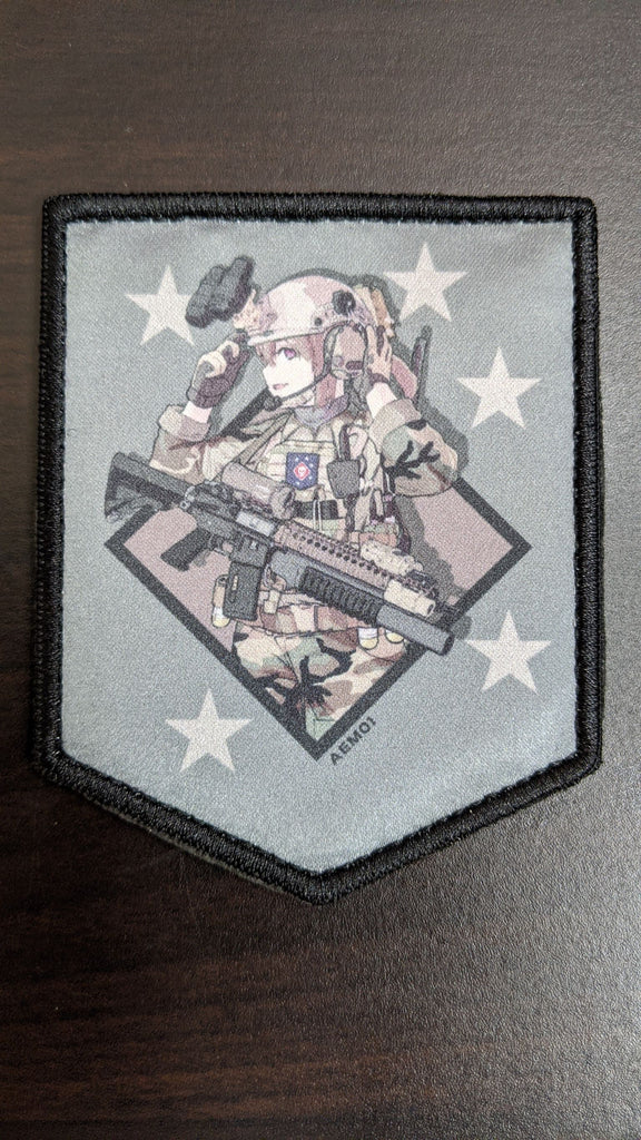 WAIFU DYNAMICS - MARSOC-CHAN MILITARY COLORS PATCH – DEVILSIX