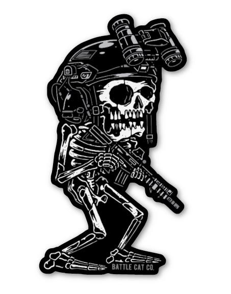 BATTLE CAT CO. - CREEPER STICKER – DEVILSIX