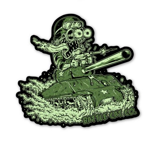 BATTLE CAT CO. - MR. SHERMAN STICKER – DEVILSIX