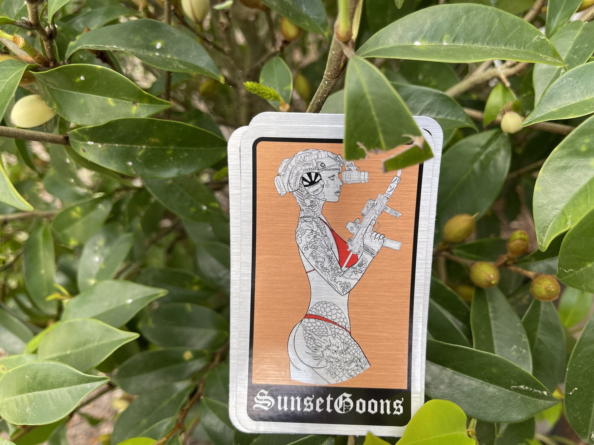 SUNSET GOONS - Goons Girl Sticker – DEVILSIX